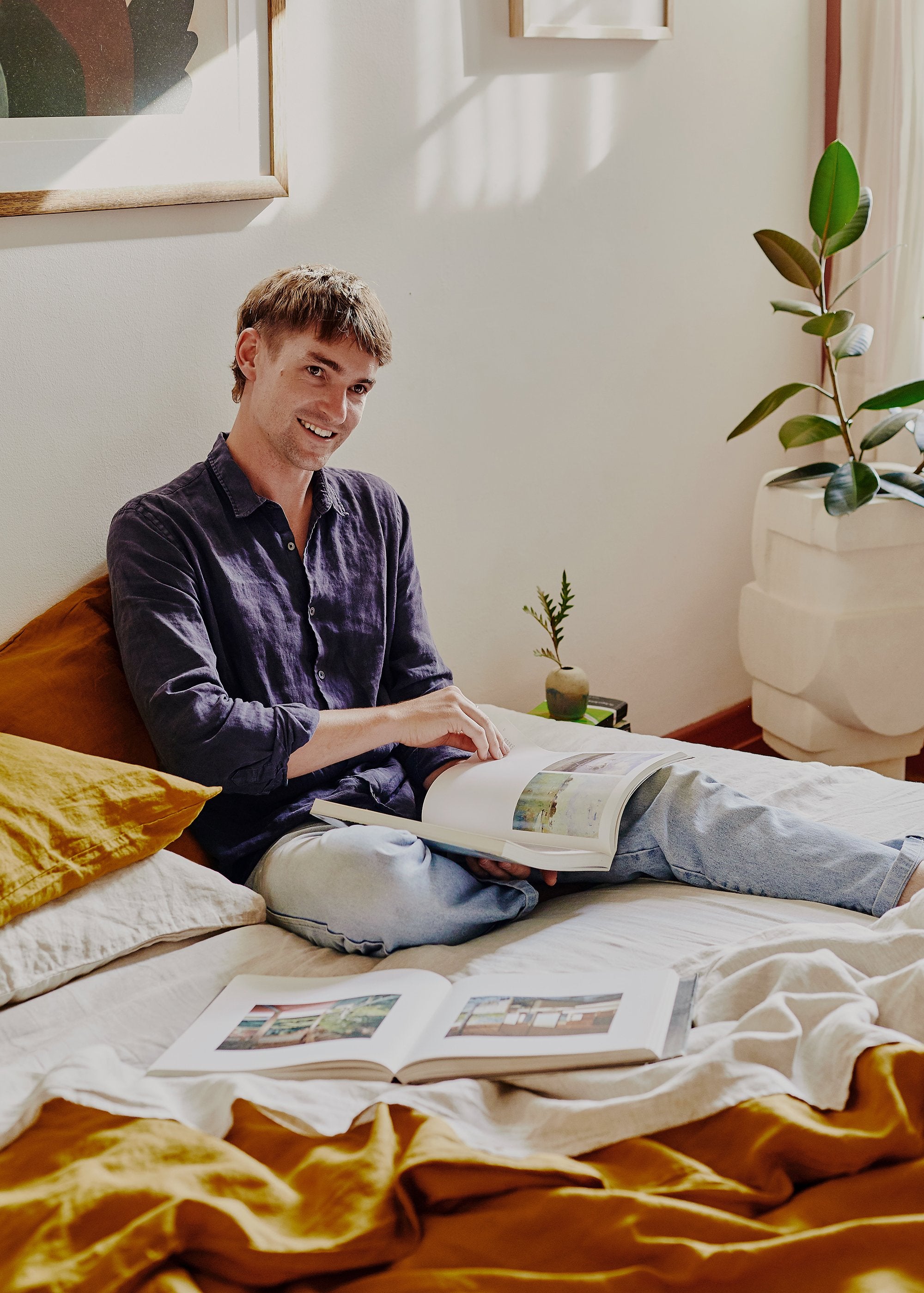Sculptor Lucas Wearne's Melbourne Home Is a Plant-Filled Oasis – Bed ...